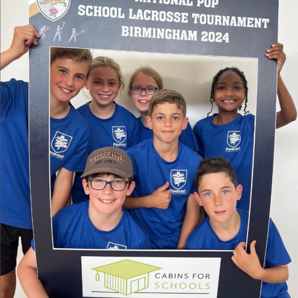 Poverest Primary School - National Pop Lacrosse finals 2024